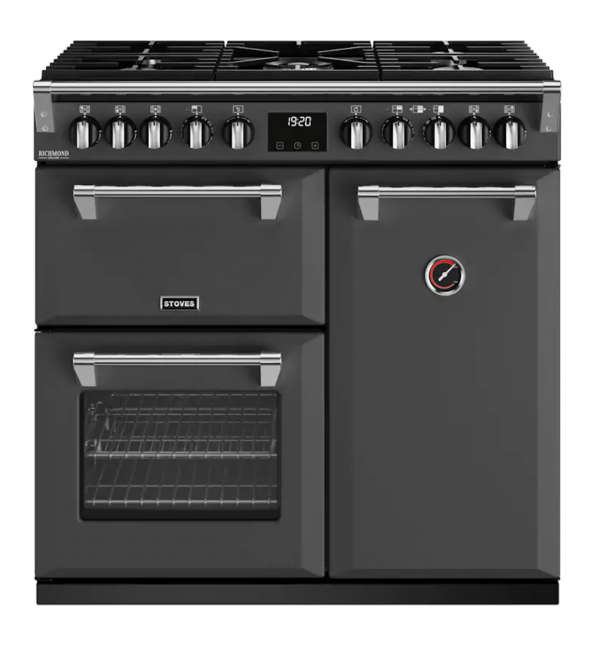 Stoves Richmond Deluxe D900 DF gas antraciet